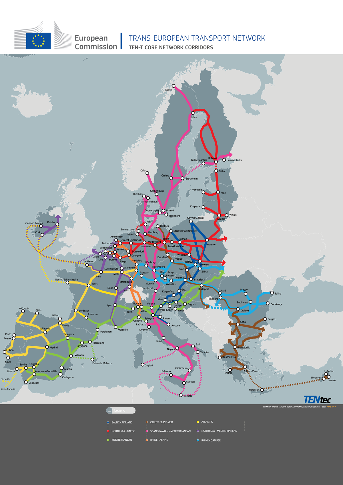 Rail Freight Corridor Atlantic Joins the First European Transport ...
